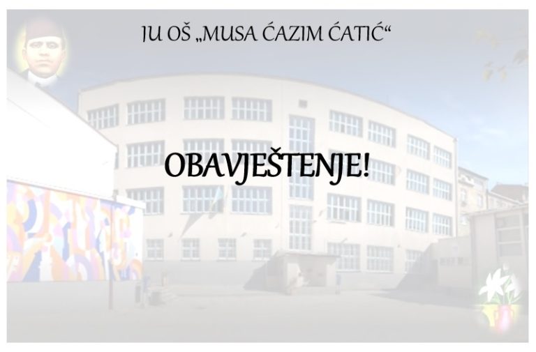 Poziv za upis djece u prvi razred u školskoj 2025/2026. godini – JU OŠ ...