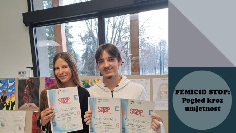 „FEMICID STOP: Pogled kroz umjetnost“ – JU OŠ Musa Ćazim Ćatić Sarajevo